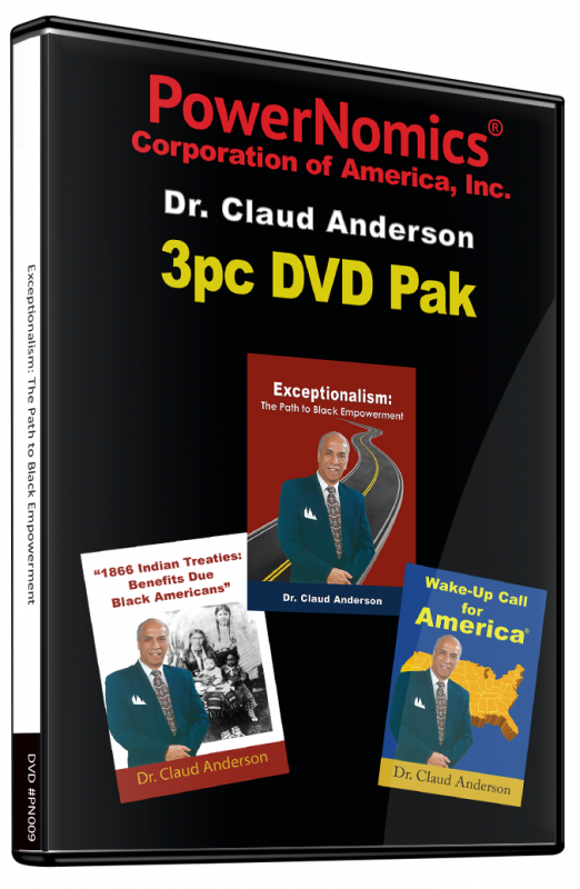 Dr. Claud Anderson | PowerNomics® Corporation of America, Inc.